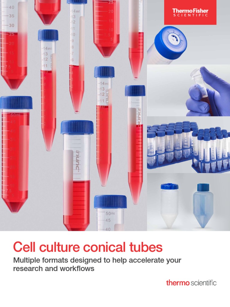 Nunc Conical Tubes Brochure EN | PDF | Centrifuge | Centrifugation