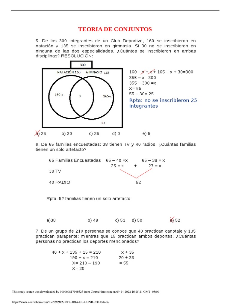 Teoria de Conjuntos | PDF