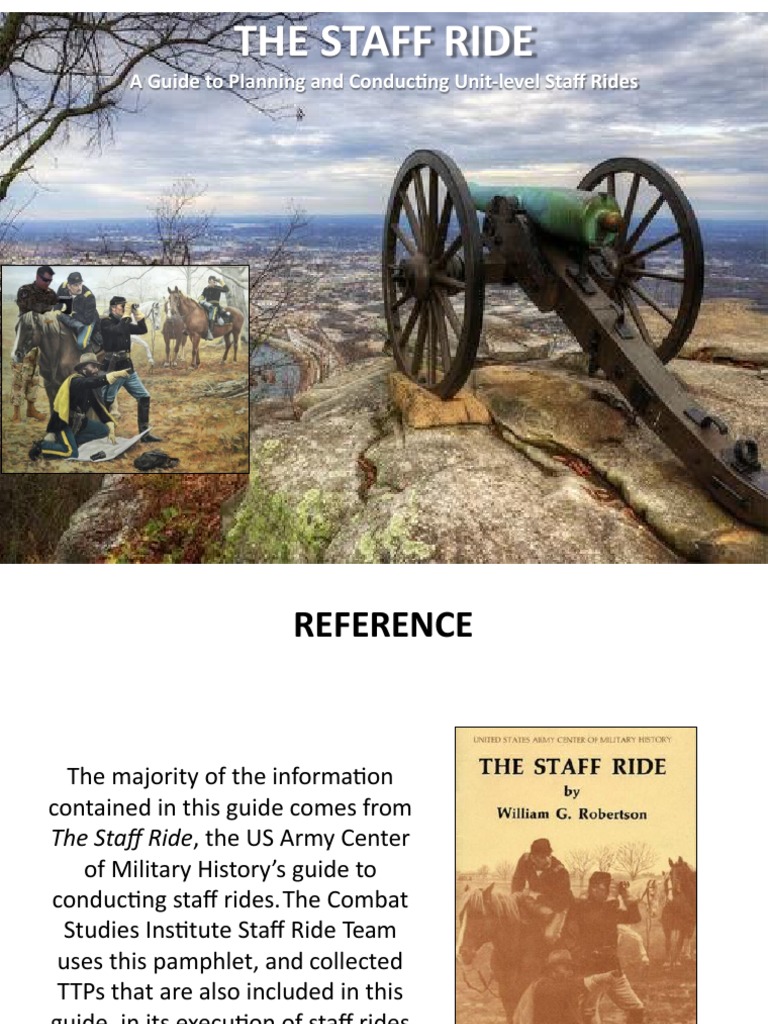 Staff Ride Slides | PDF | Military | Conflicts