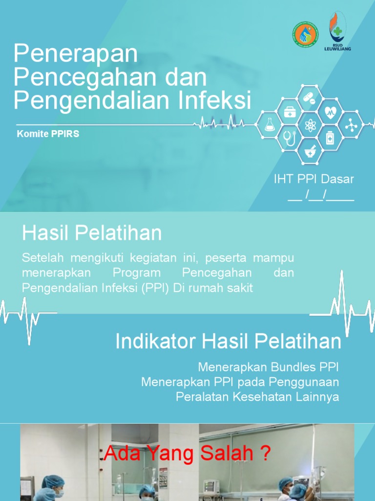 Penerapan Pencegahan Dan Pengendalian Infeksi: Iht Ppi Dasar | PDF