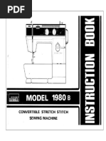 Huskystar 219 224 Manual en | PDF | Sewing Machine | Seam (Sewing)