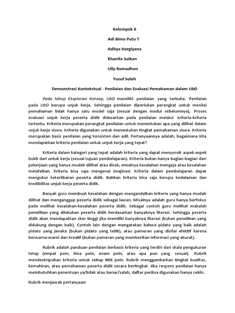 T4 Demonstrasi Kurikulum | PDF