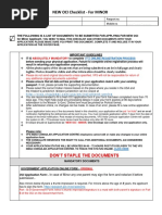 Consulate General of India, Toronto, Canada - OCI Checklist | PDF ...