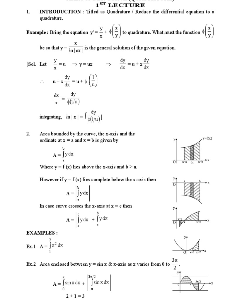 Area Under Curve (AUC) (TN) | PDF | Area | Integral