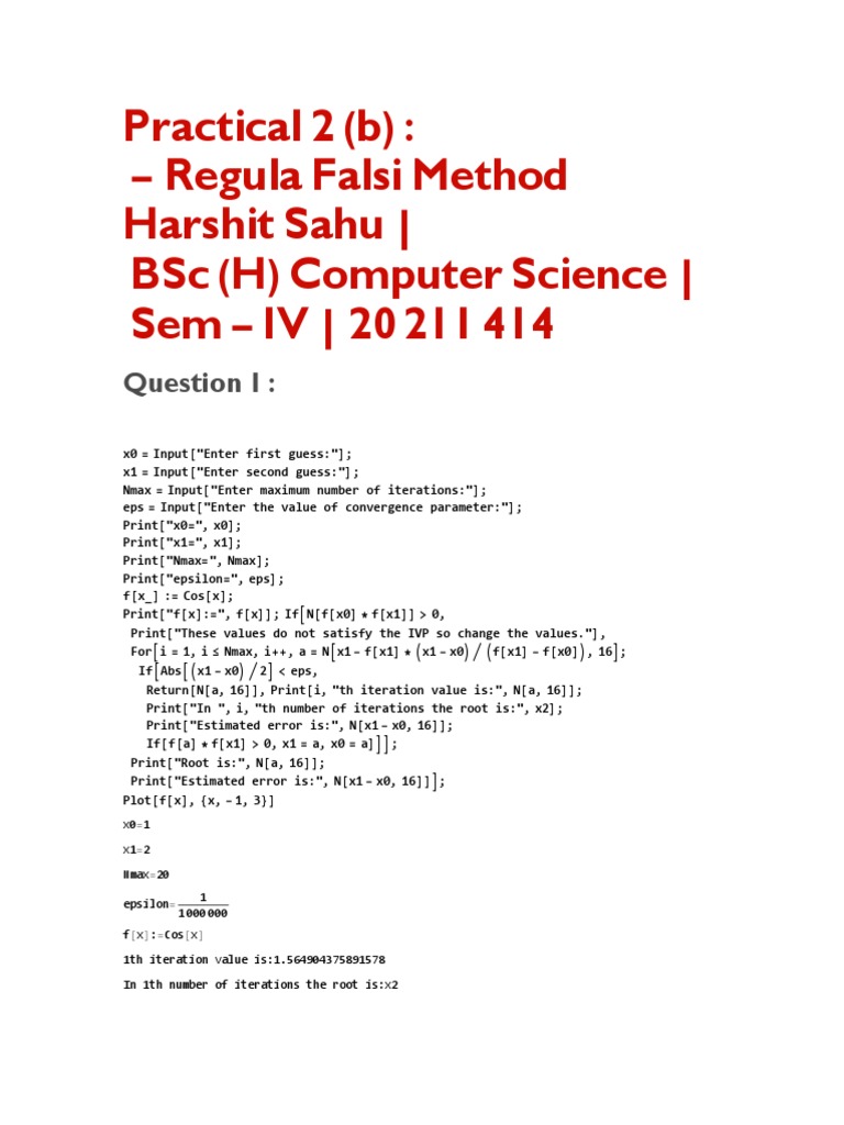 Harshit Prac2 (B) | PDF | Algorithms And Data Structures | Mathematical Relations