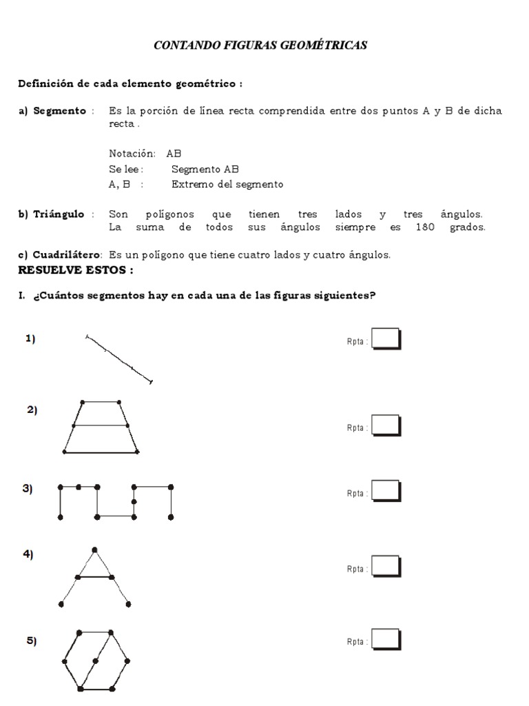Contando Figuras Geométricas | PDF