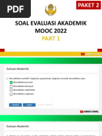 Soal MOOC 2.0 | PDF | Bisnis