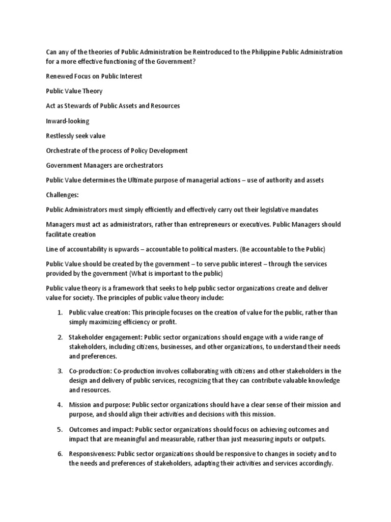 What Is Philippine Public Administration | PDF | Public Administration | Political Corruption