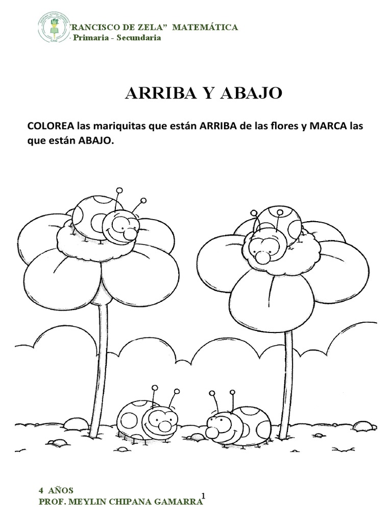 HOJA DE APLICACIÓN_ARRIBA Y ABAJO | PDF