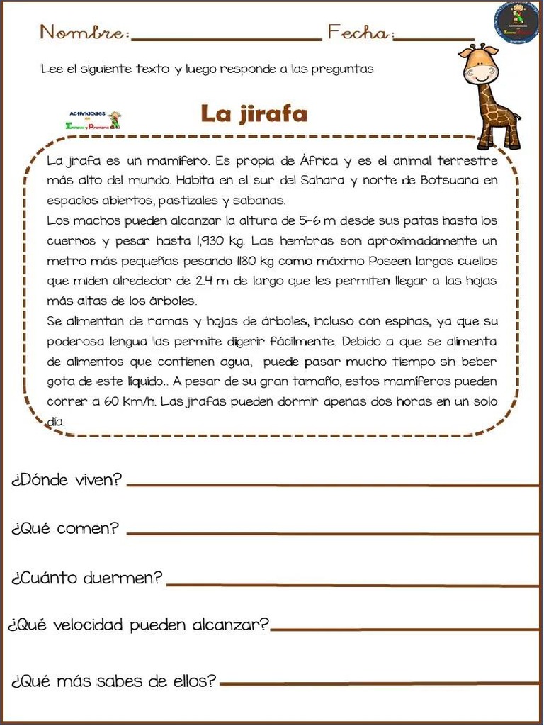 Lectura Comprensiva para Introducir El Texto Descriptivo | PDF