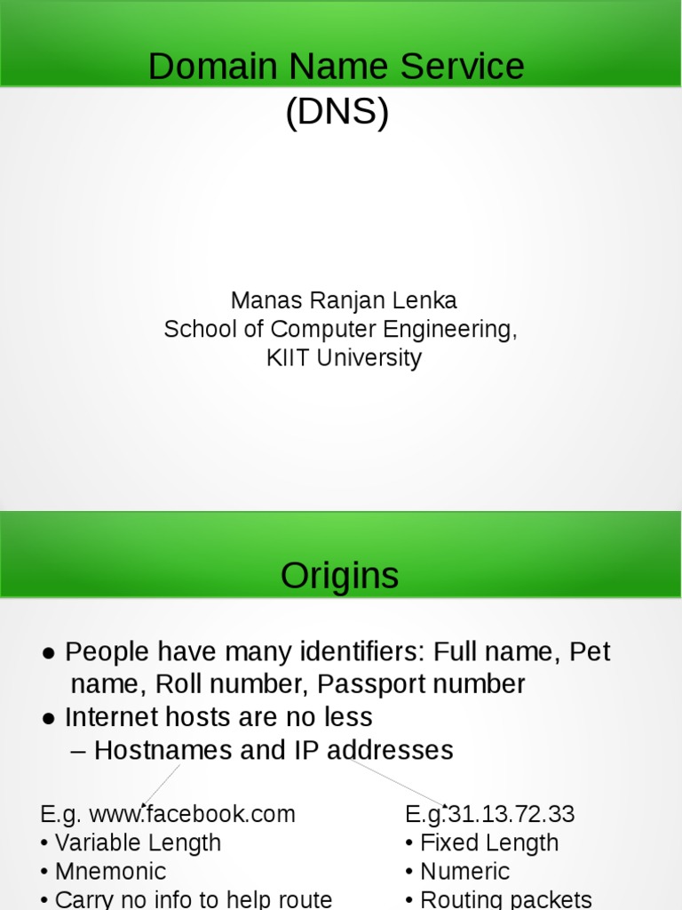 DNS Explained | PDF | Domain Name System | Domain Name