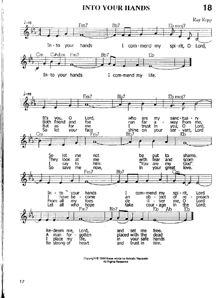 Into Your Hands | PDF