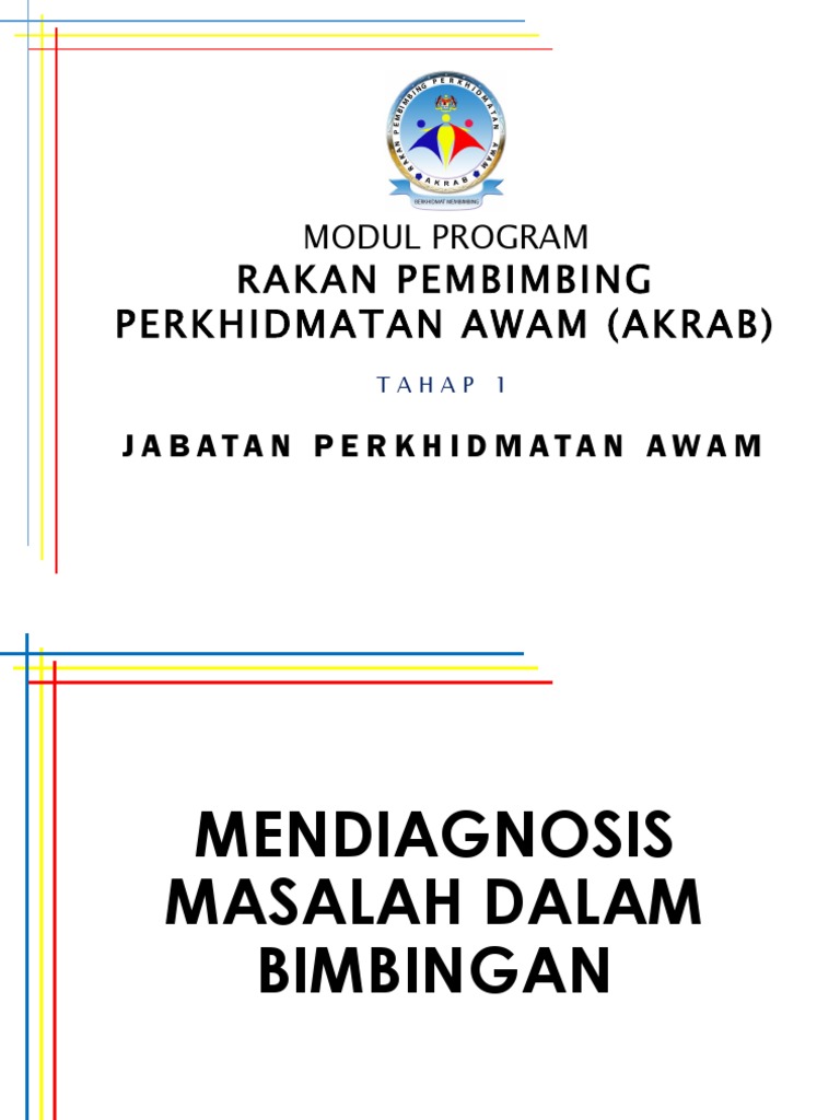 Mendiagnosis Masalah Dalam Bimbingan | PDF Mendiagnosis Masalah Dalam Bimbingan | PDF
