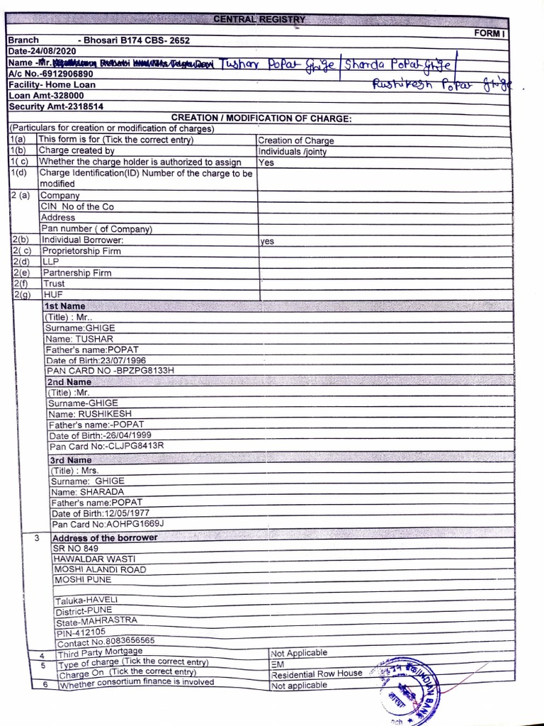 Cersai Ghighe | PDF | Loans | Demand For Money Cersai Ghighe | PDF | Loans | Demand For Money