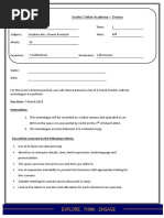 Grade 9 Dance Term 2 Activities | PDF