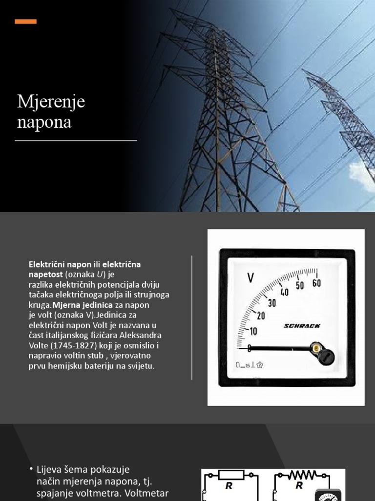 Mjerenje Napona | PDF