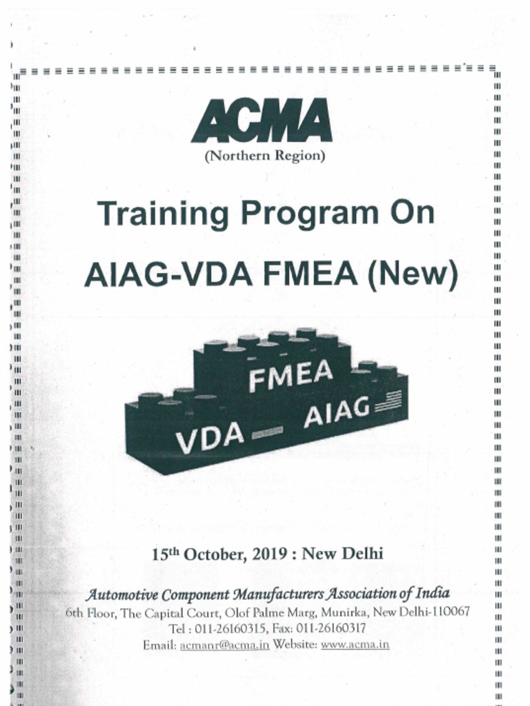 Fmea Vda 2 | PDF