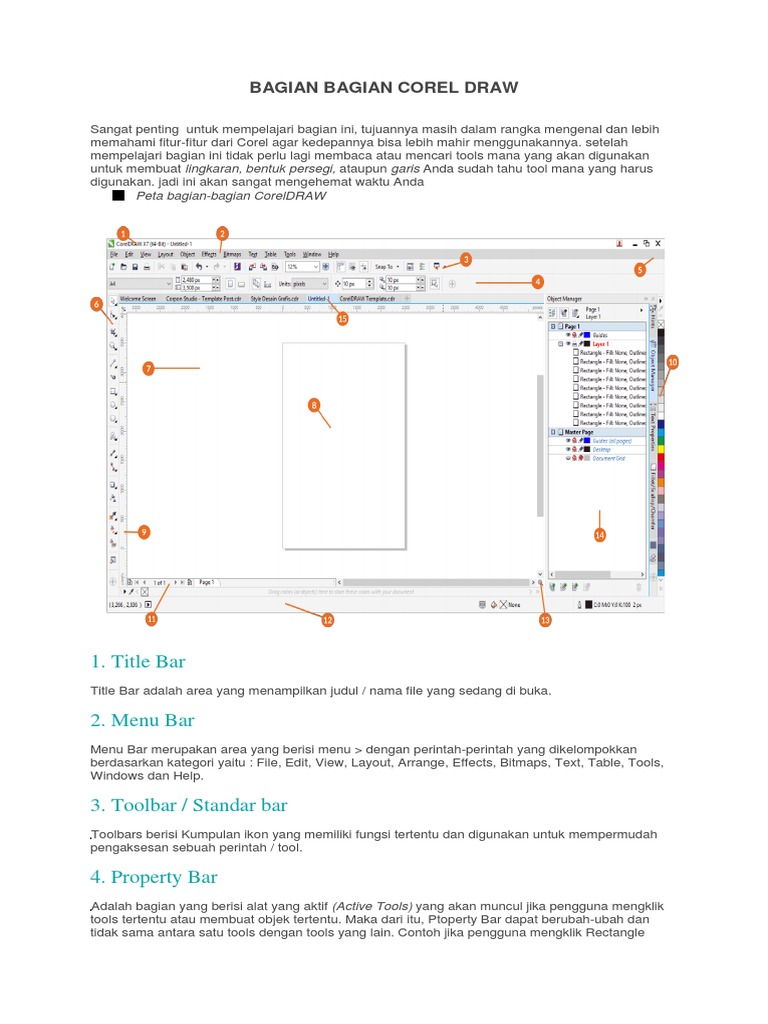 Panduan Dasar CorelDRAW | PDF