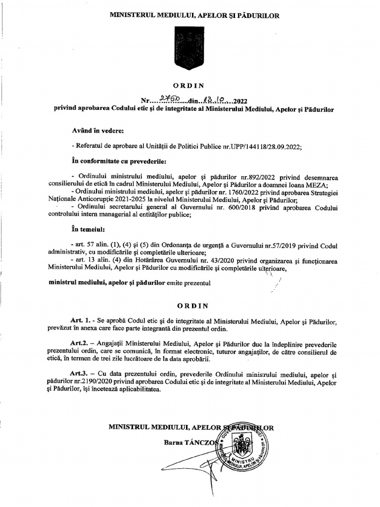 Ord - Mmap.2750 Cod | PDF