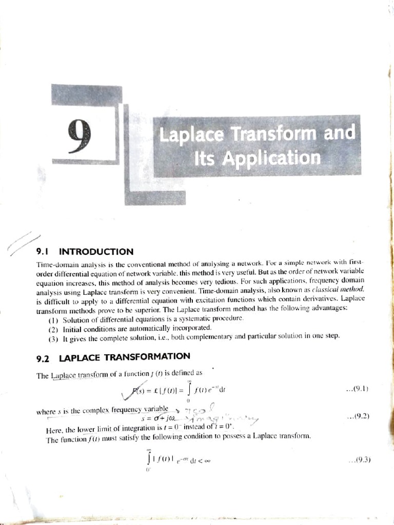 Module 3 A | Download Free PDF | Laplace Transform | Mathematical Analysis