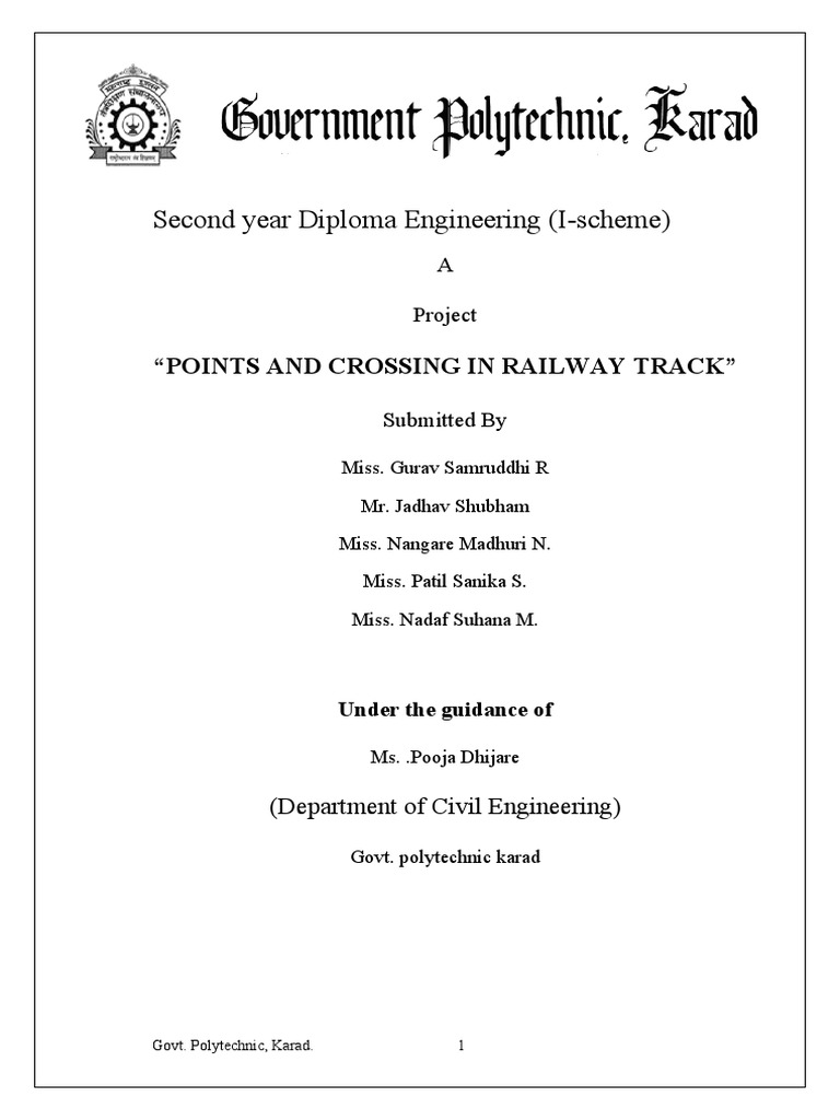 Rbe Project | PDF | Rail Transport | Infrastructure