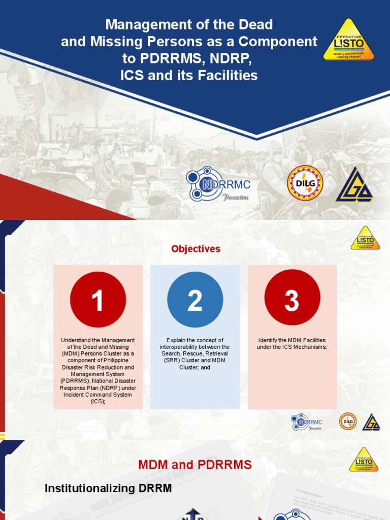 Module 2 Management-of-the-Dead-and-Missing-as-a-Component-to-PDRRMS-NDRP-and-ICS-revised-jake ...
