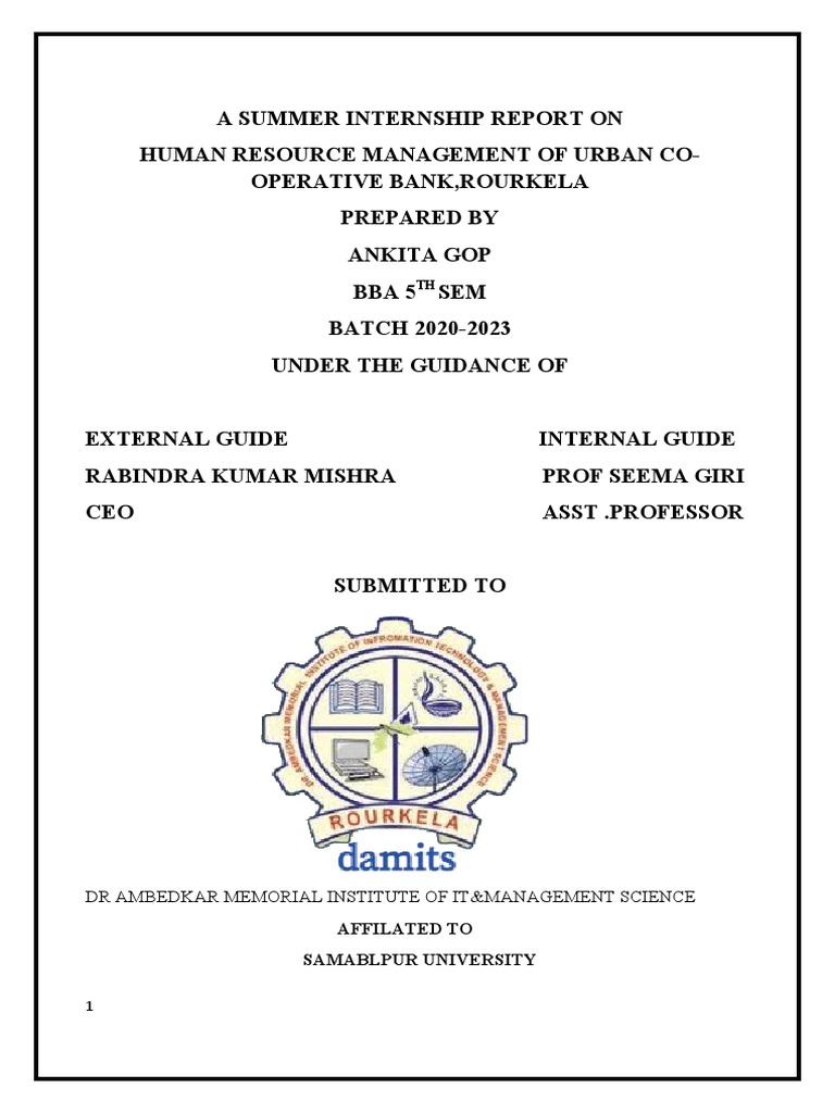 Ankita Gop | PDF | Human Resource Management | Human Resources