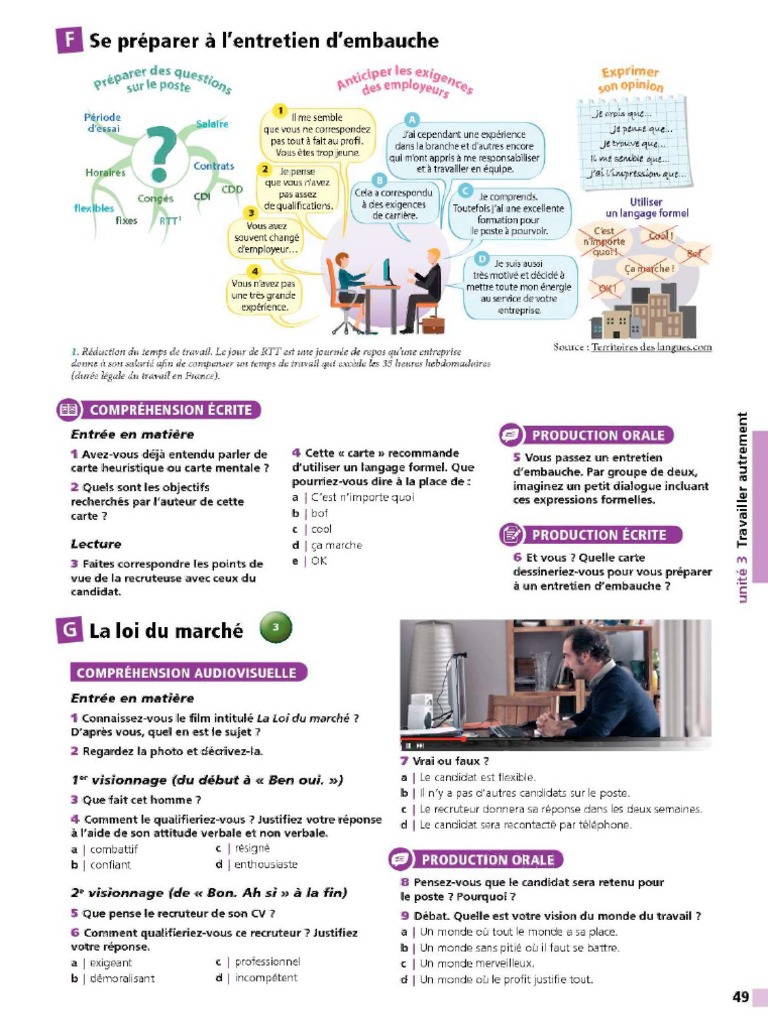 L'entretient D'embauche | PDF | Entretien d'embauche | Psychologie
