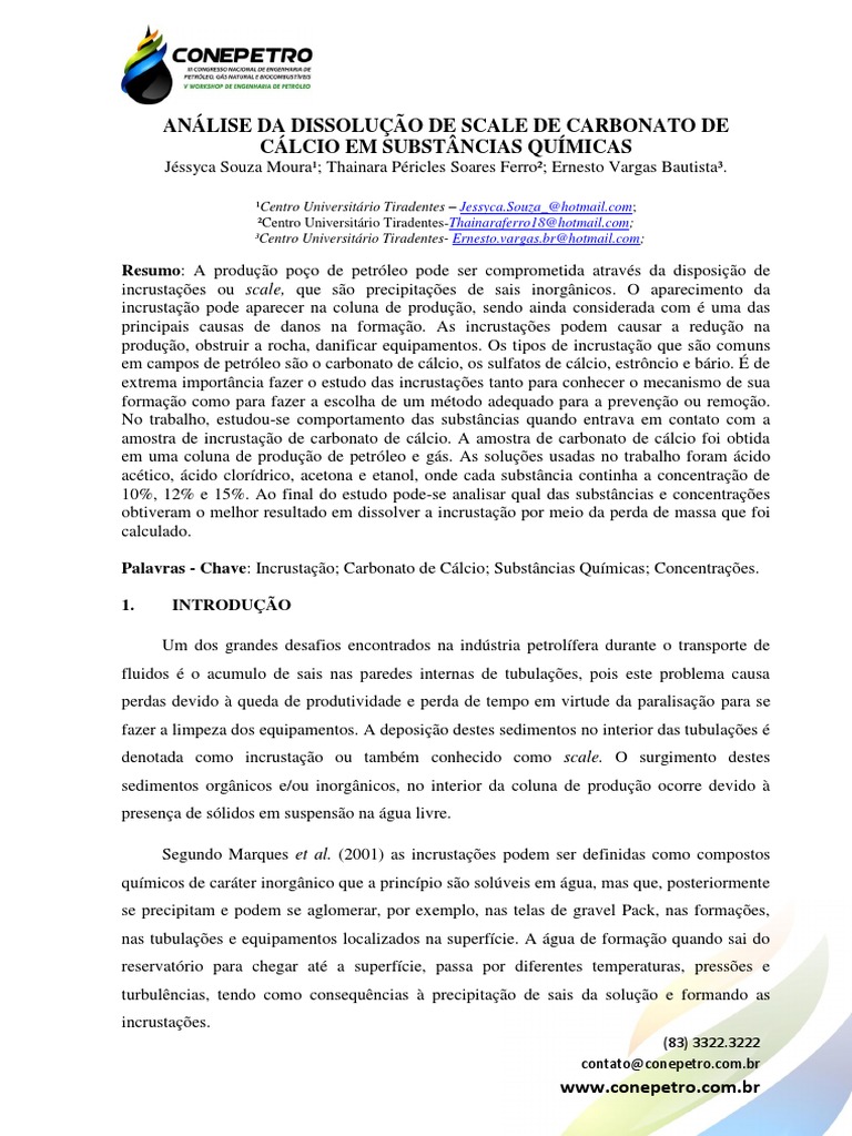Trabalho Ev104 MD4 Sa100 Id348 08072018201703 | PDF | Ácido clorídrico | Compostos químicos