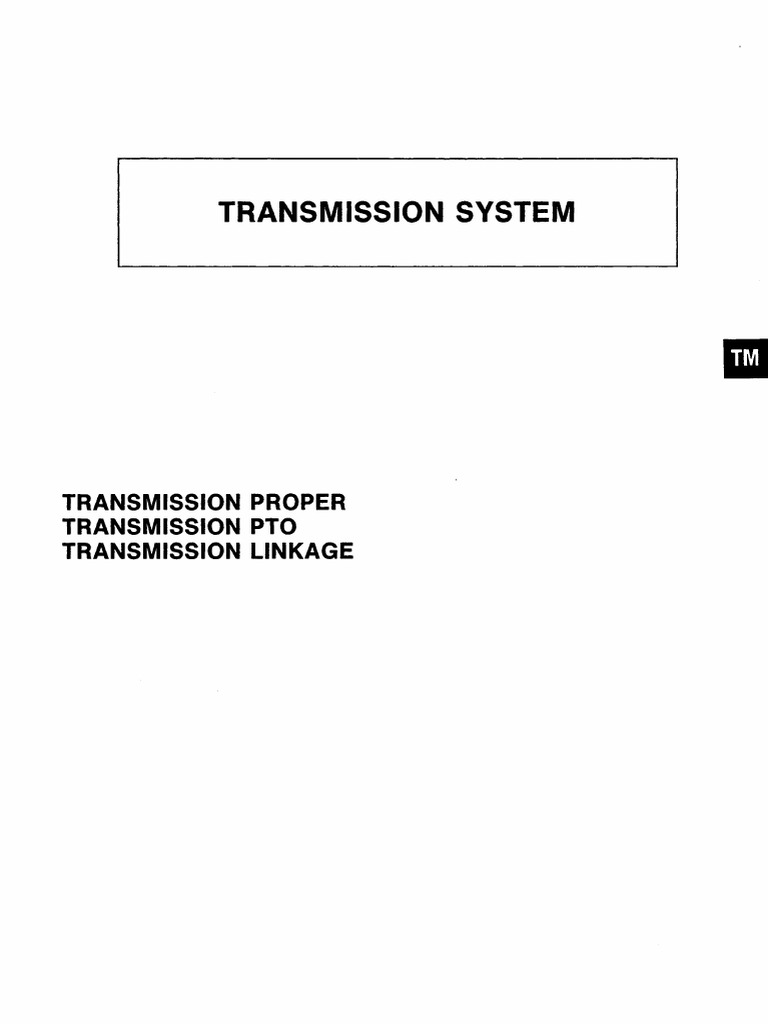 Transmission System | PDF | Manual Transmission | Gear