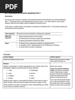 A1 Movers Speaking Part 4 - Answering Personal Questions | PDF ...