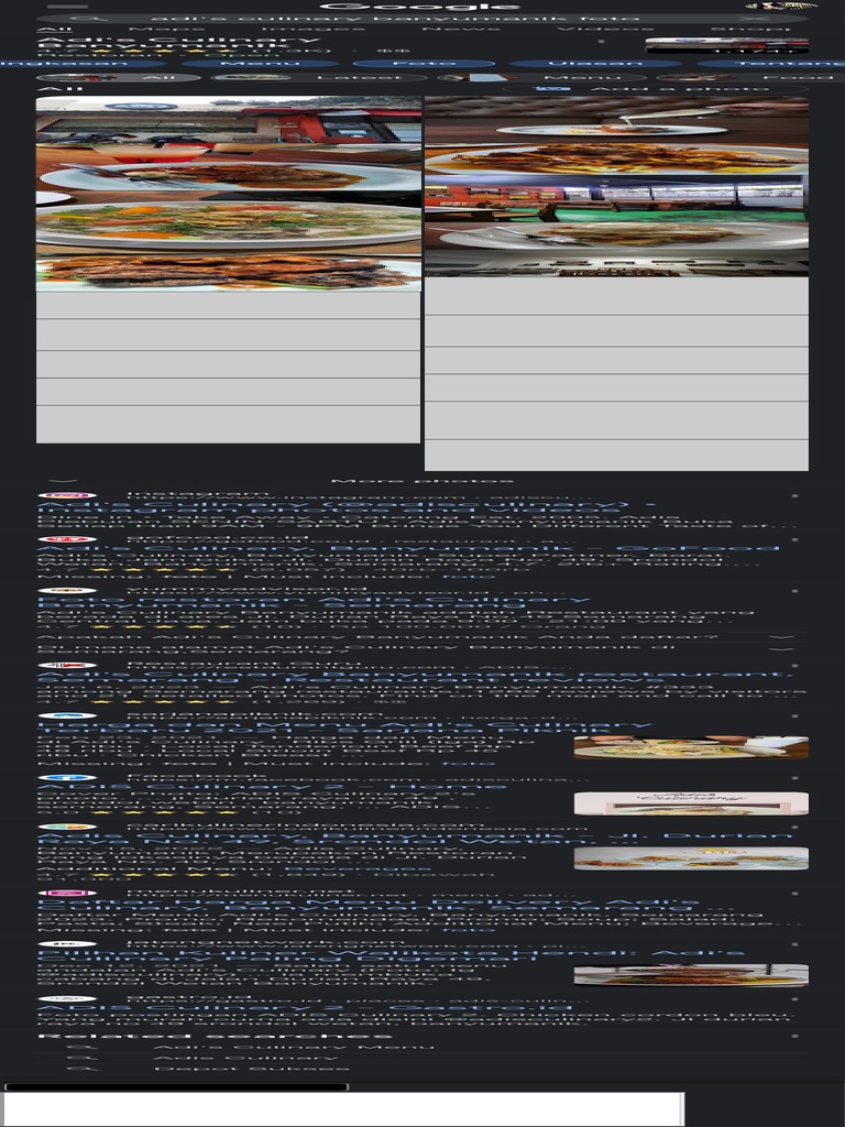 Adi's Culinary Banyumanik Foto | PDF | Restaurants | Food And Drink ...