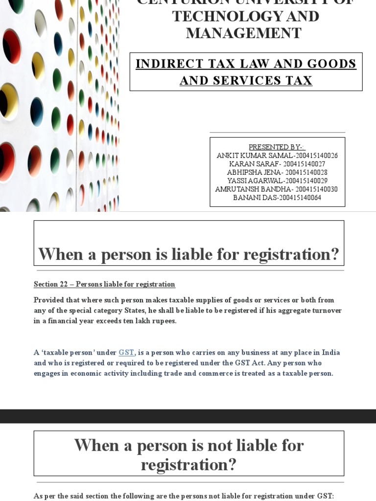 GST and It Ppt. GRP.6 | PDF | Invoice | Value Added Tax