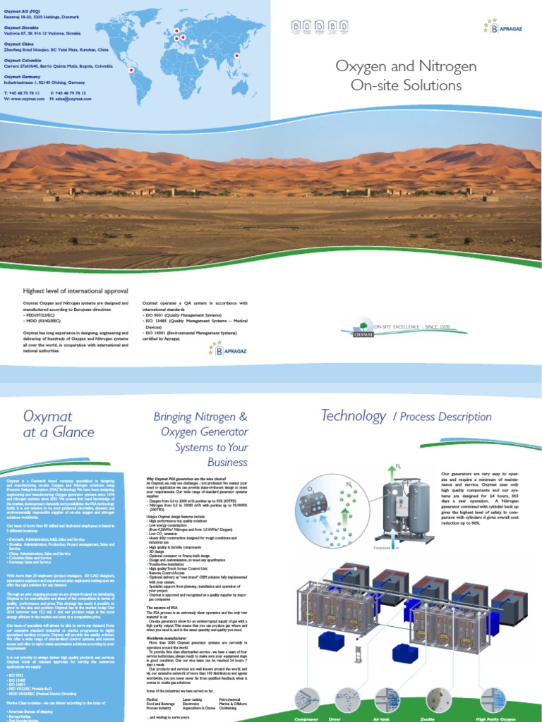 On-Site Oxygen and Nitrogen Solutions | PDF | Oxygen | Ozone