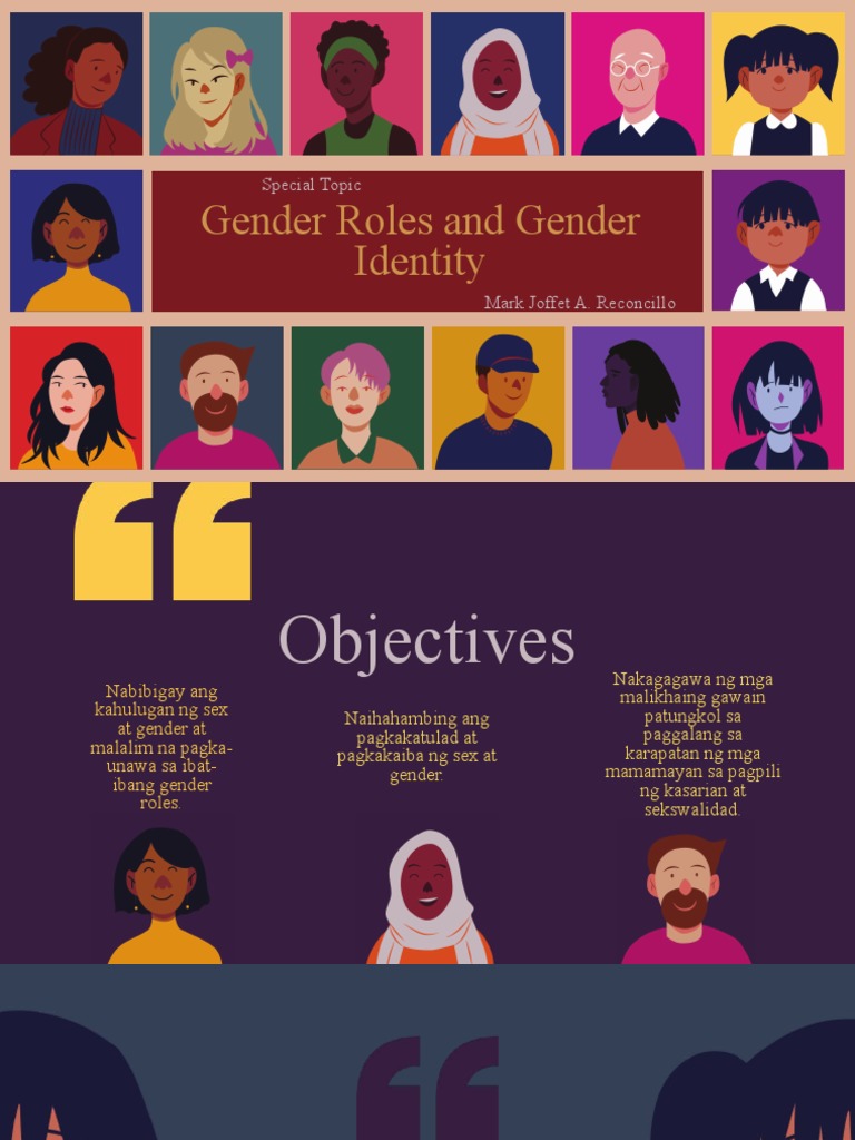 Gender Roles and Gender Identity: Special Topic | PDF