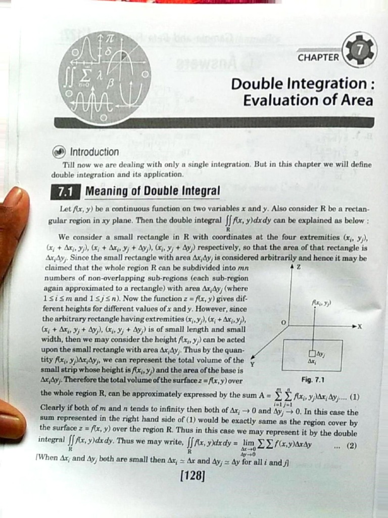 Double Integration:: Evaluation of Area | PDF | Integral | Area