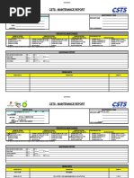 Daily Mechanic Report Log | PDF