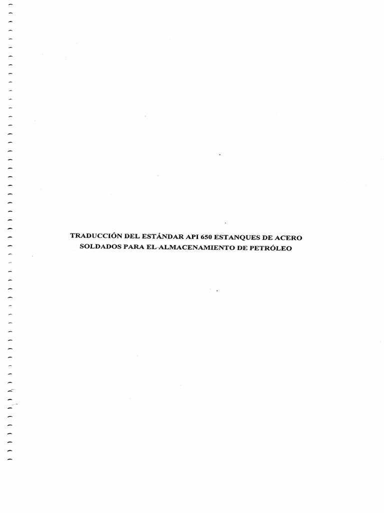 Api 650 Español | PDF