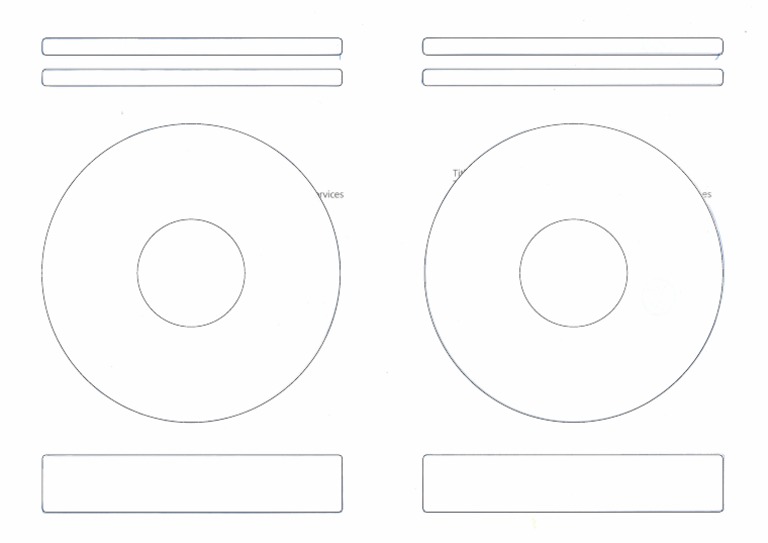 CD Sticker Template | PDF