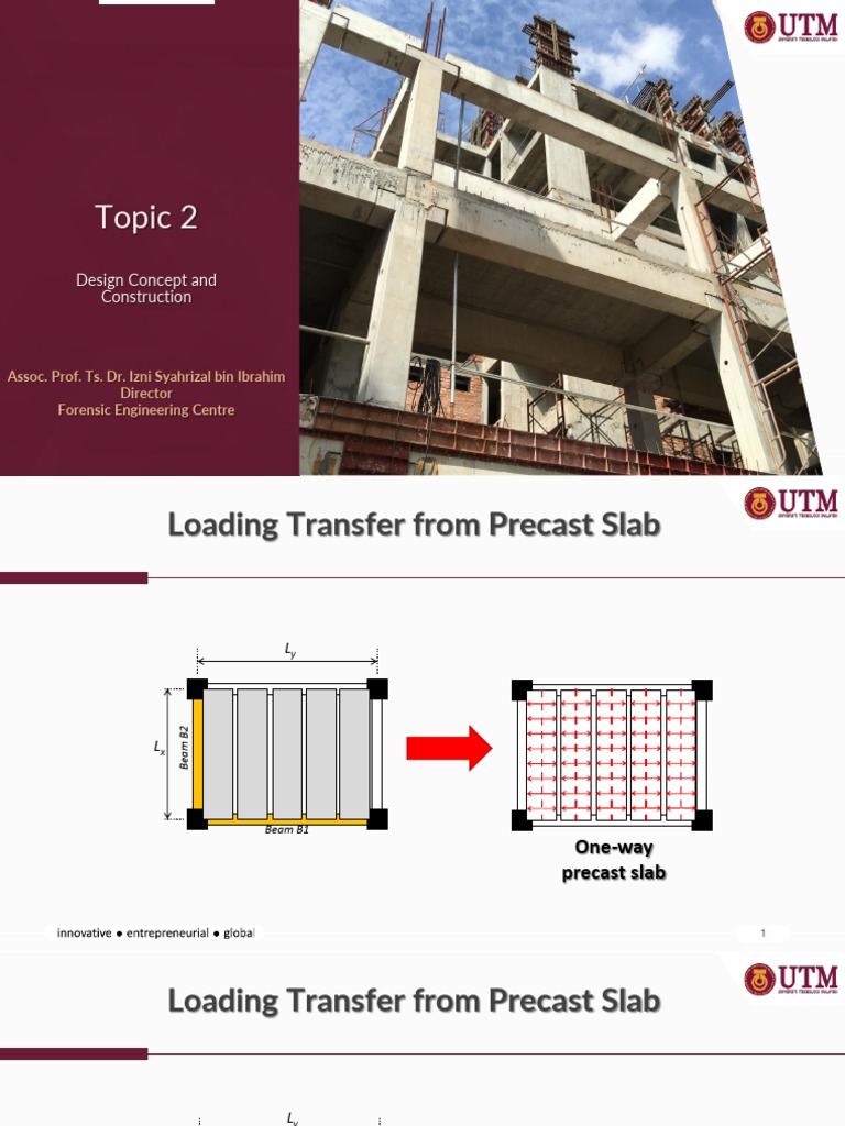 Analysis of Structural Systems for Precast Concrete Framed Buildings | PDF | Beam (Structure ...