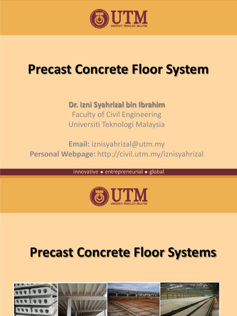 Precast Concrete Flooring Systems Overview | PDF | Precast Concrete ...