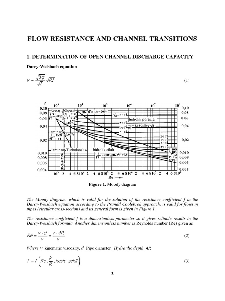 Flow Resistance and Channel Transitions | PDF | Chemical Engineering ...