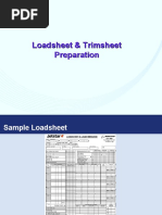 Manual Loadsheet B737 | PDF | Aircraft | Aviation