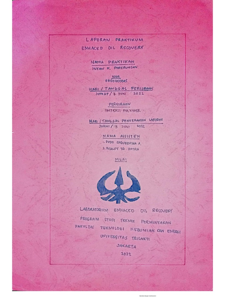 Laporan 8 Prak - Eor - Intan K Parerungan - 071001900045 - TP F | PDF