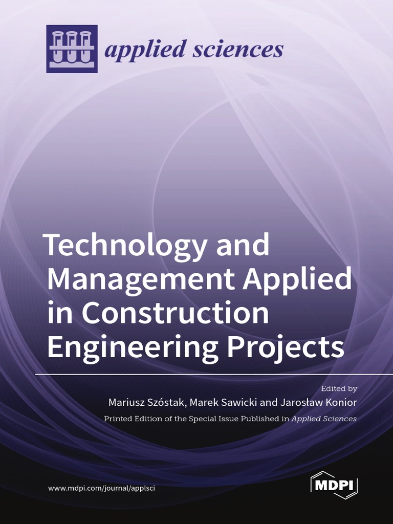 Technology and Management Applied in Construction Engineering Projects | PDF | Project ...