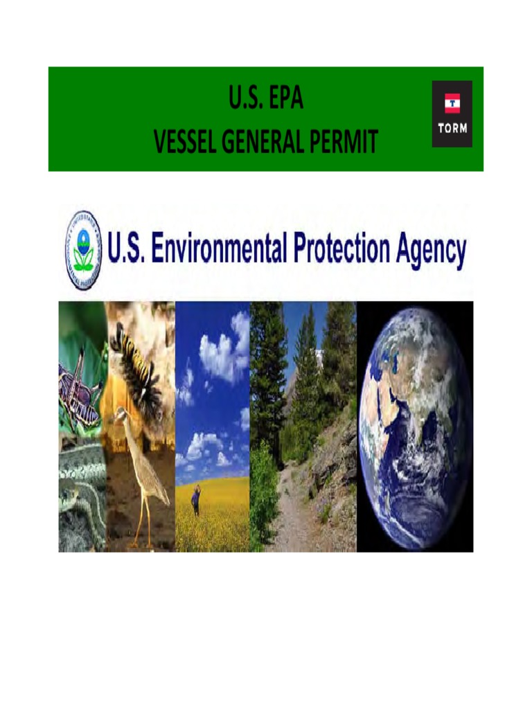 Vessel General Permit Overview | PDF | Water