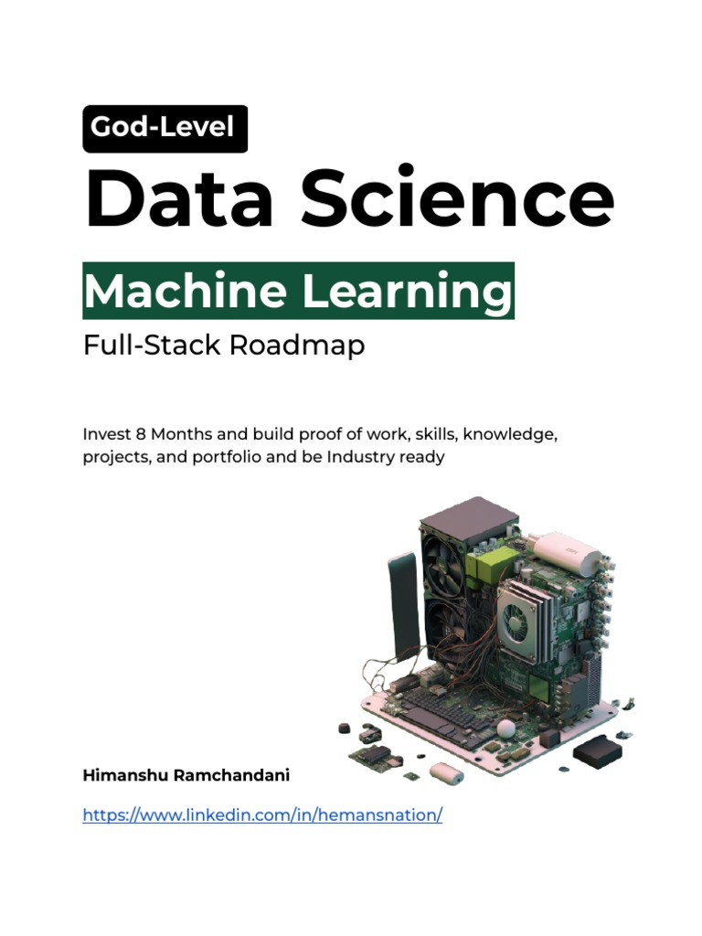 Data Science: Machine Learning | PDF | Databases | Regression Analysis