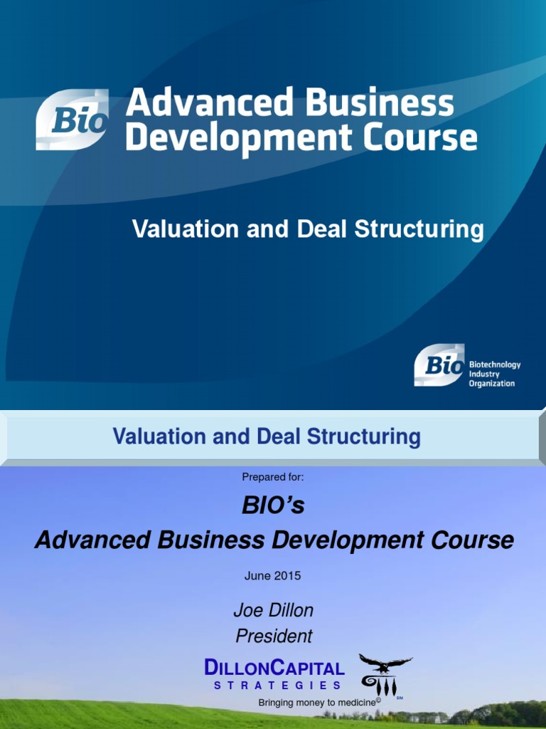 Valuation and Deals Structuring Concepts and Trends | PDF | Net Present ...