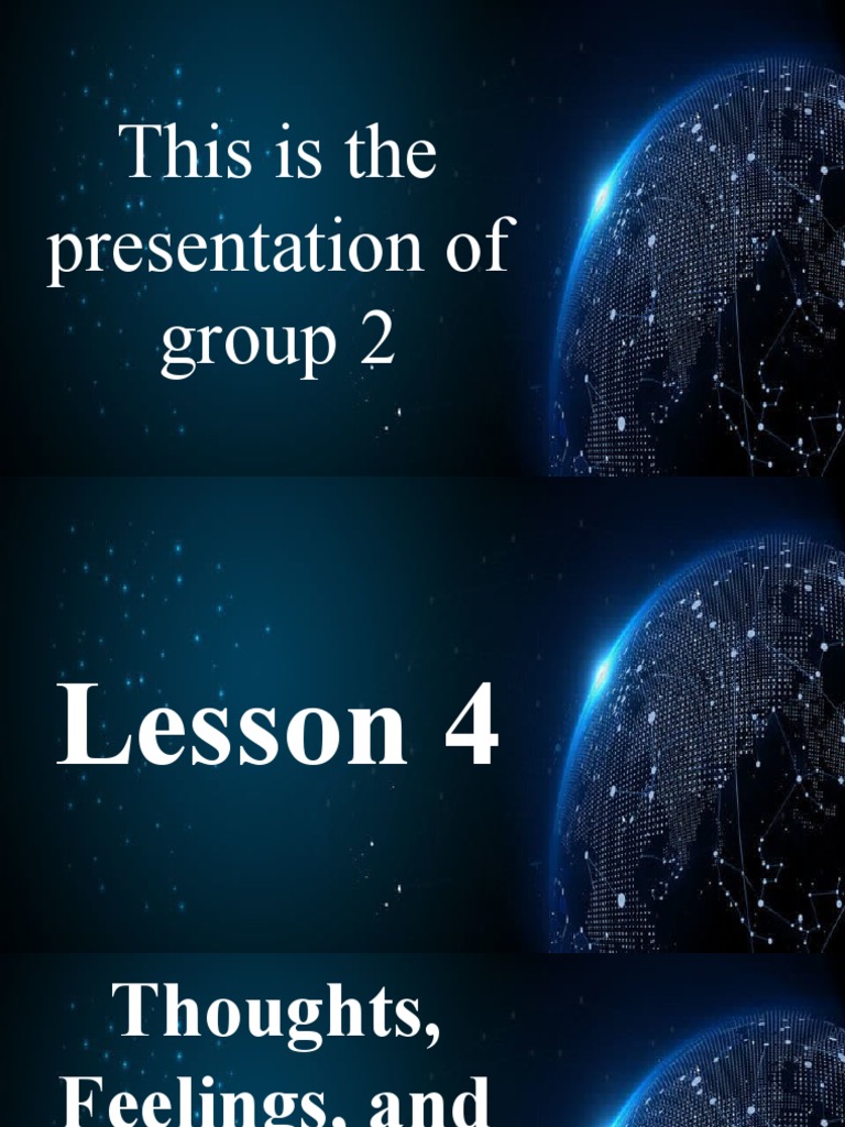 Personal Development Presentation | PDF | Thought | Feeling