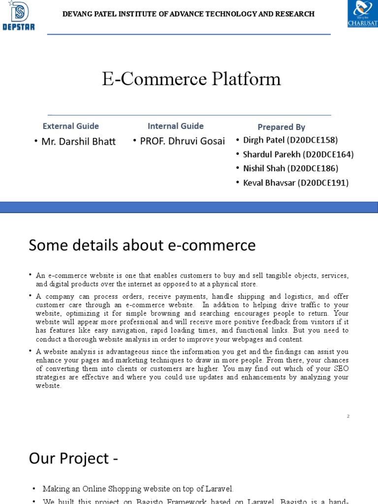 Laravel E-Commerce Project Guide | PDF | Information Technology Management | Systems Engineering
